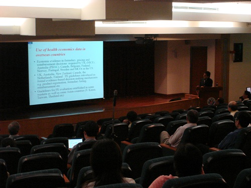 高雄醫學大學 醫務管理暨醫療資訊學系 - 【98.02.25】香港中文大學Kenneth KC Lee JP教授學術演講